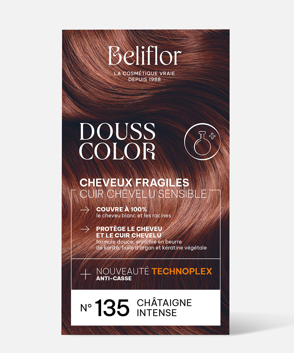 Douss Color n°135 Châtaigne Intense - Colorations - Beliflor